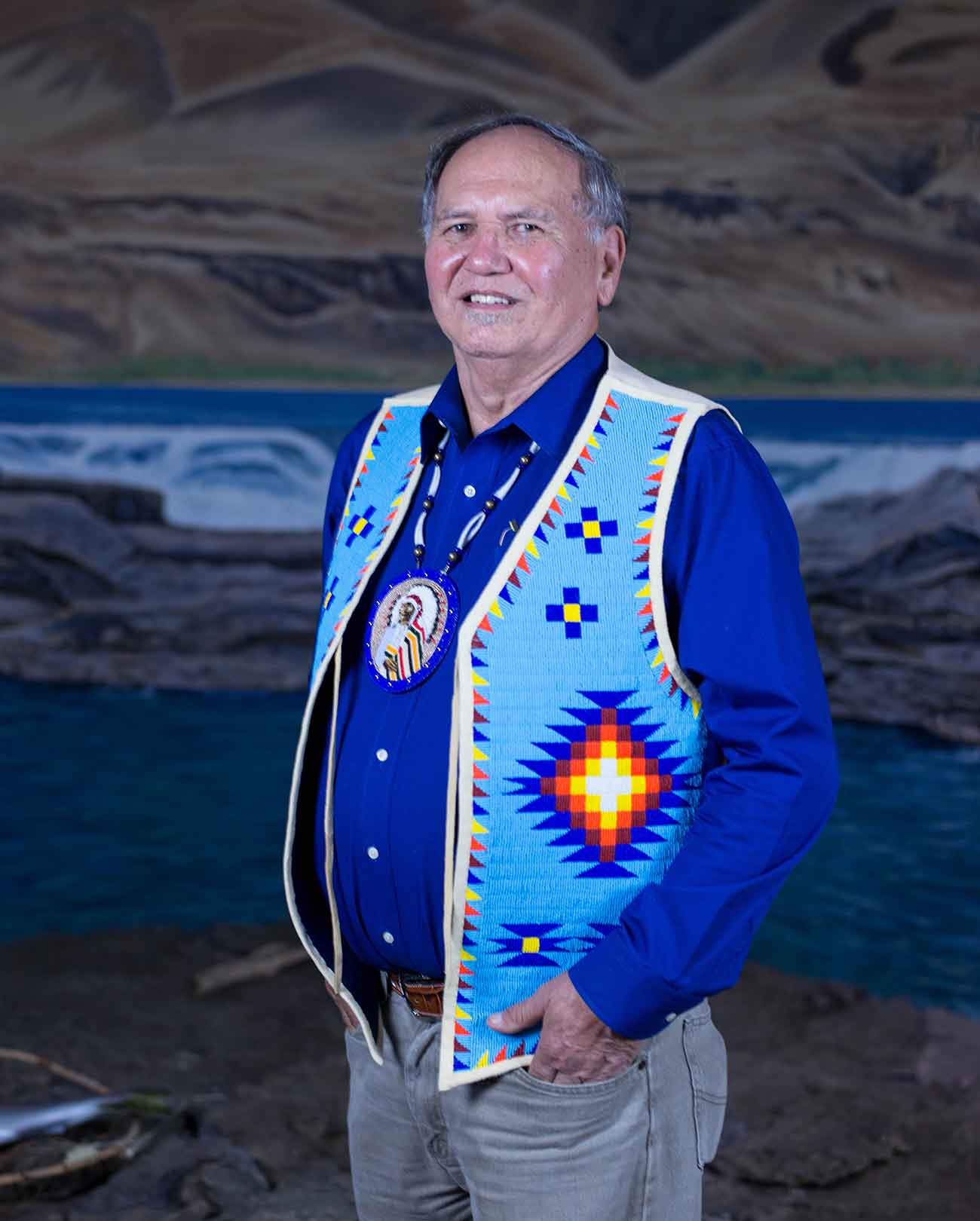 Ecotrust - Delano Saluskin, former tribal chairman, Yakama