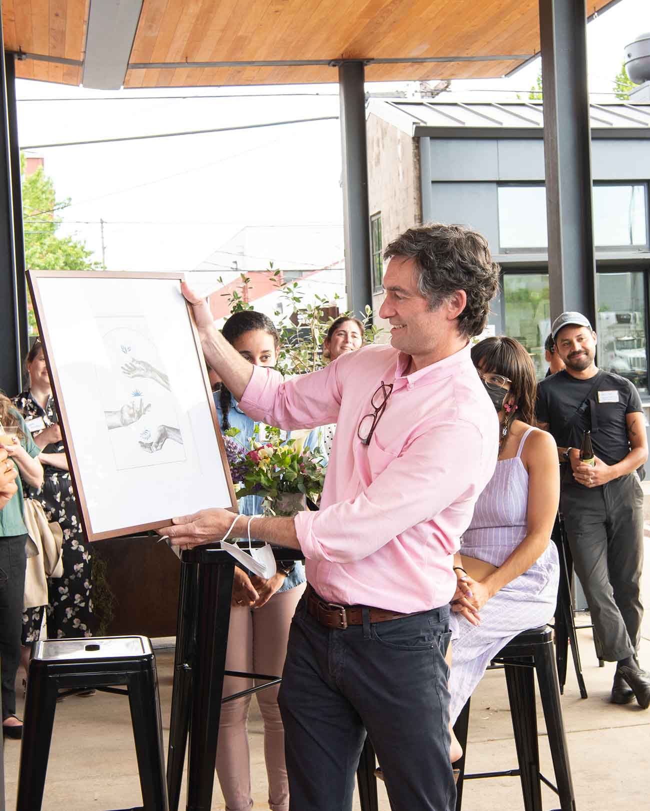 Ecotrust - A toast to Jeremy Barnicle